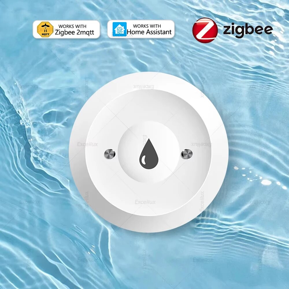 Zigbee датчик утечки воды