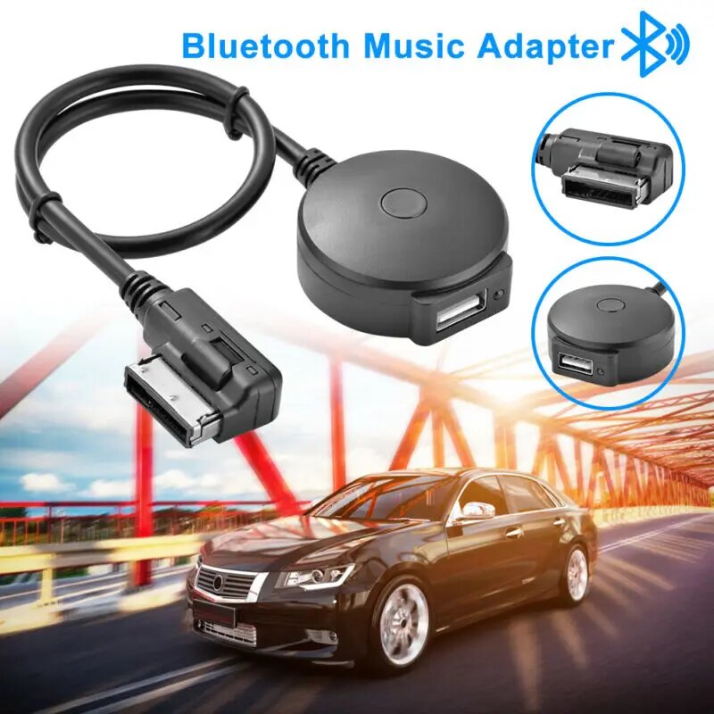 Автомобильный аудио Bluetooth музыкальный адаптер 5 в USB беспроводной системы AMI MDI MMI AUX Bluetooth адаптер замена для Mercedes-Benz