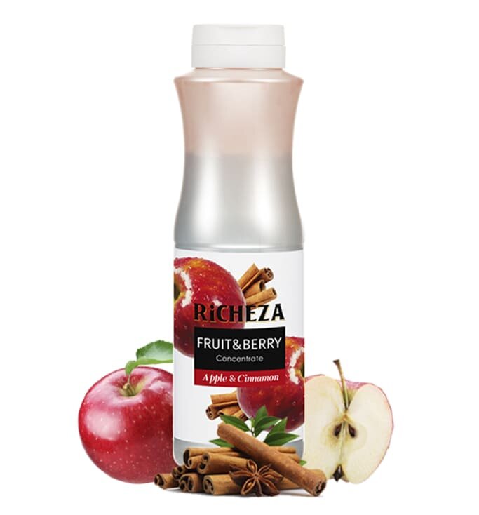 Концентрат пюре RICHEZA Яблоко-Корица 1кг