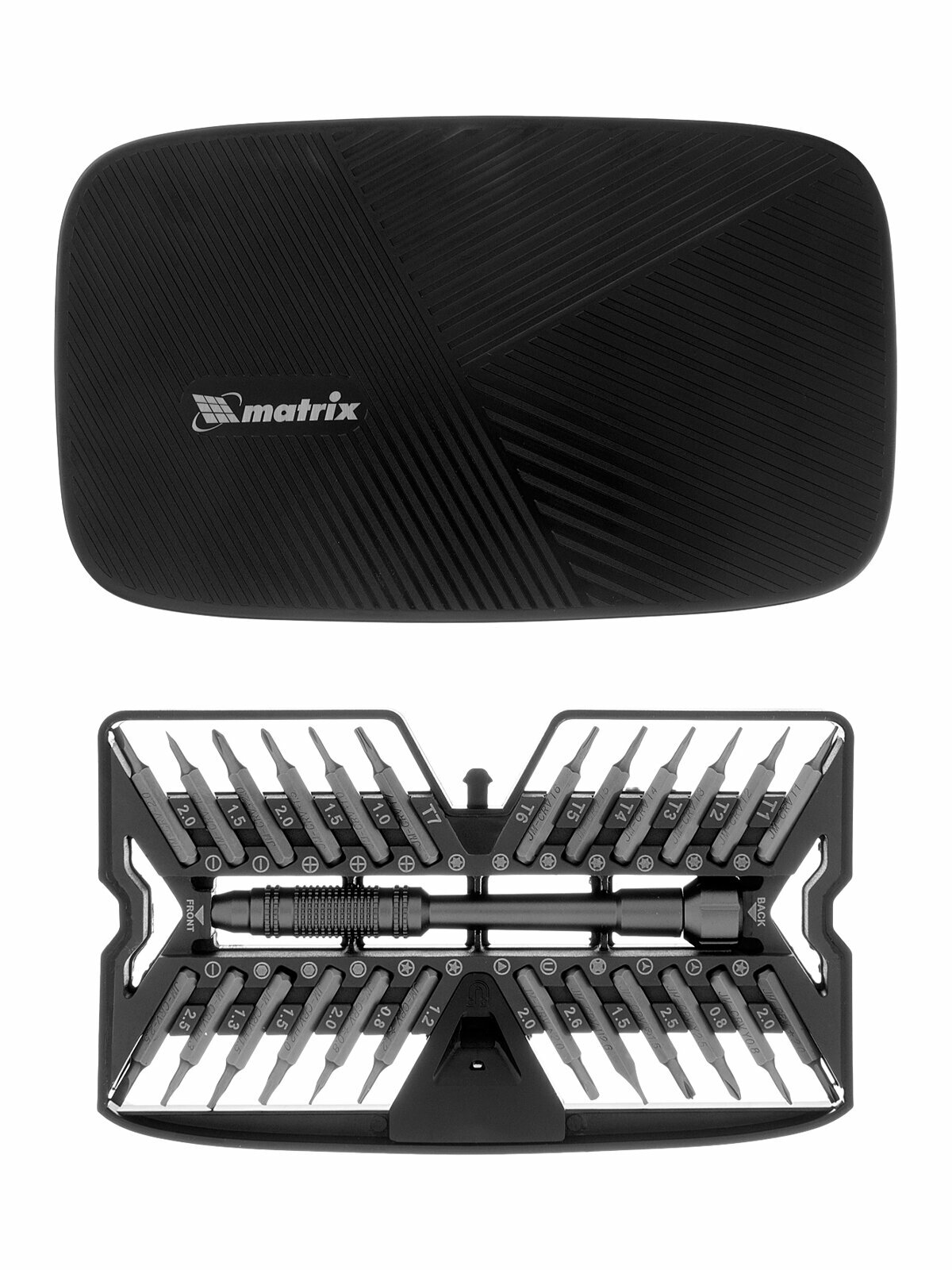 Набор для точных работ Matrix 26 в 1, универсальный, сталь CrV 13567