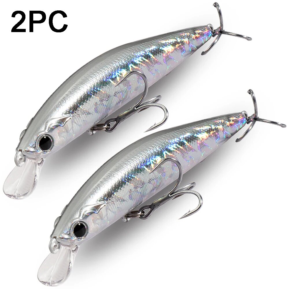 Воблер GOBAIT 2 шт, 11.4 см, Color: 2PCs minnow D