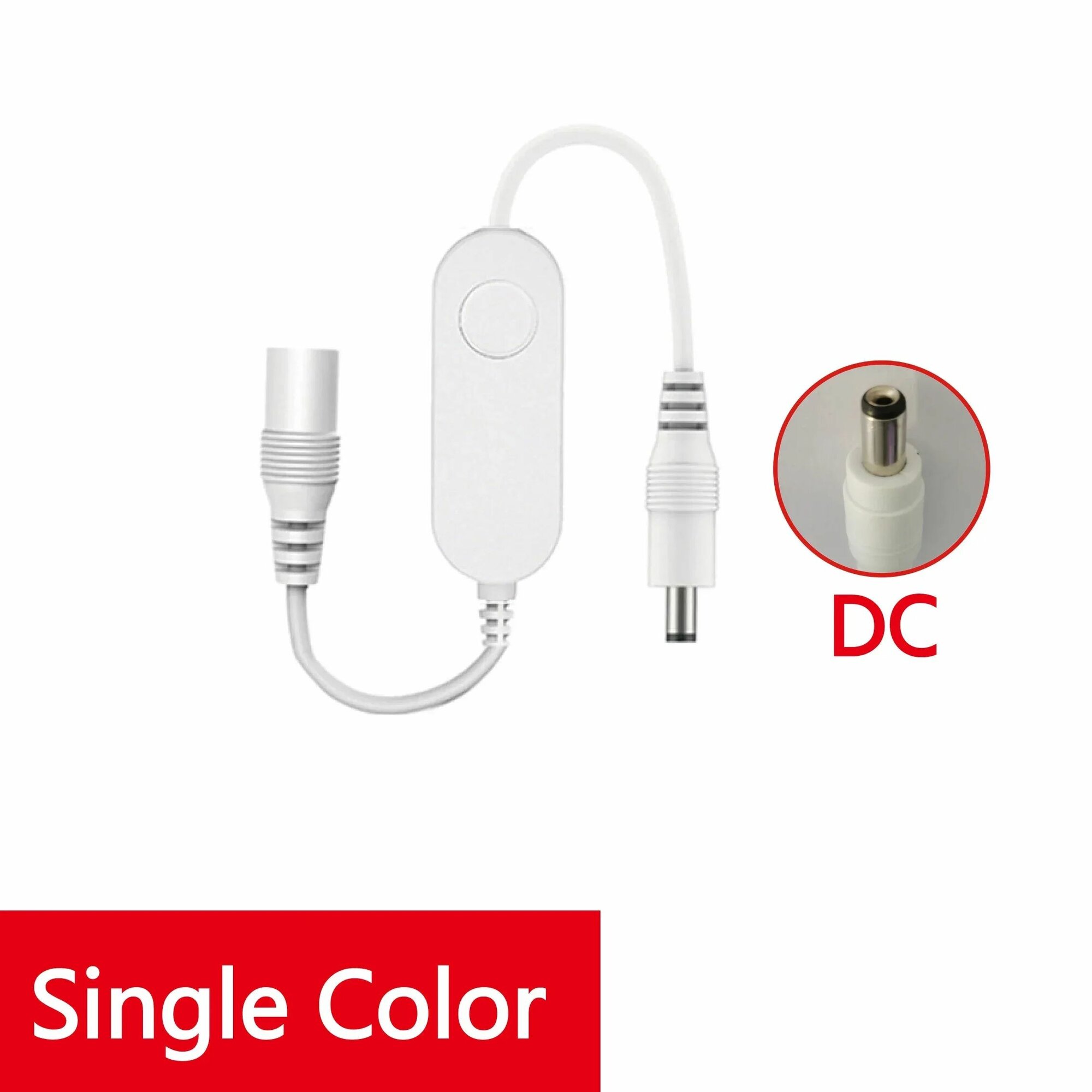 Умный светодиодный контроллер ZigbeeDC5V12V24v , монохромный диммер, CCT RGB RGBW, светодиодная лента для Alexa Google Assistant