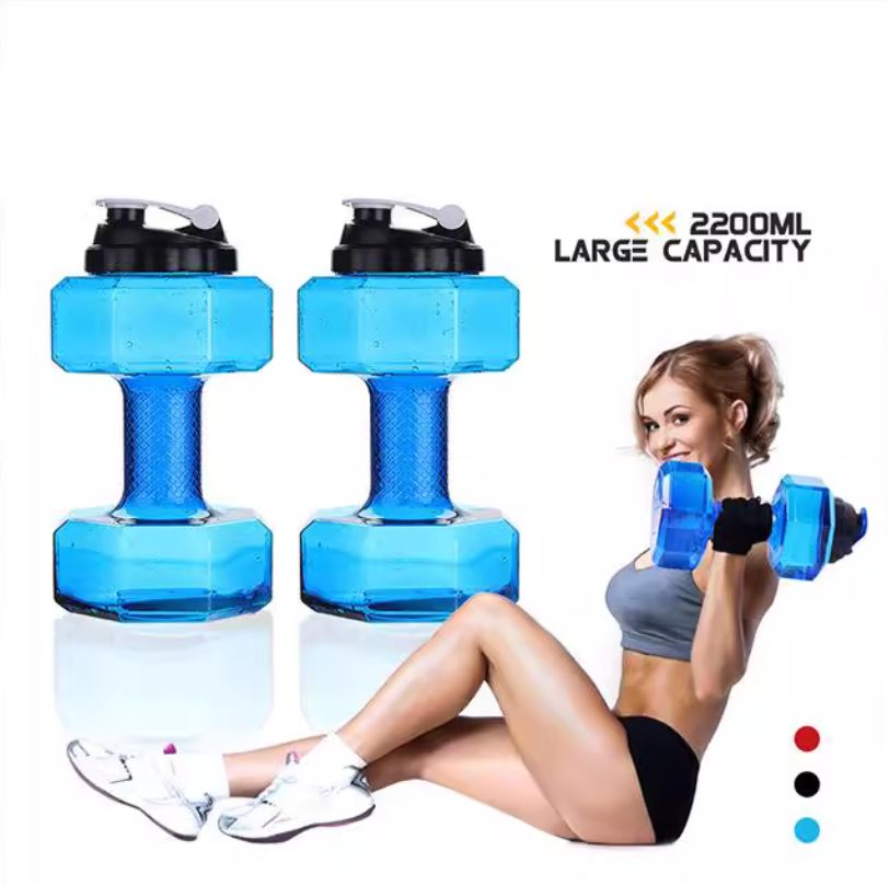 Гантели для фитнеса 1.5-2.6кг (1 шт) для детей и взрослых Гигантели в переносных стаканах