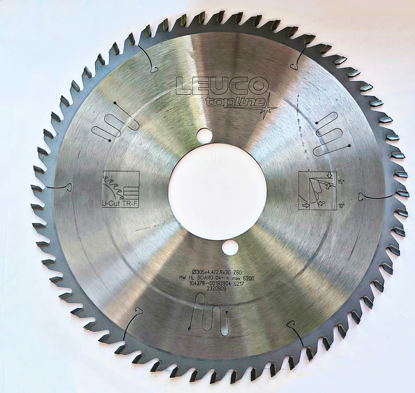 Дисковые пилы 305 х4,4х80 Z=60 HW твердосплавная для раскроя плит