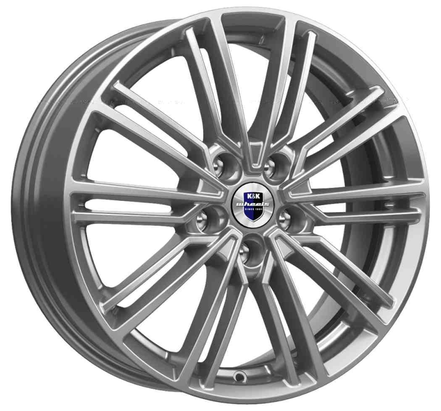 Диск колесный КиК Эрфурт (KC898) 7,0x17 5x114,3 Dia67.1 ET48,5 цвет дарк платинум