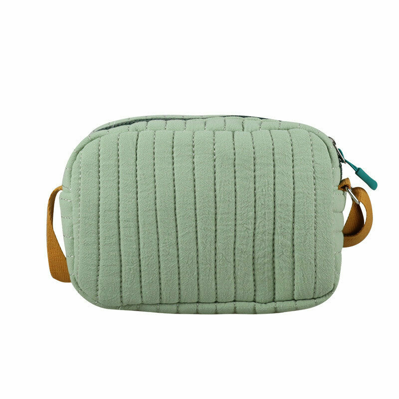 Детский рюкзак джинсовый хлопковый мини с нагрузоснижающими функциями для школы зеленый