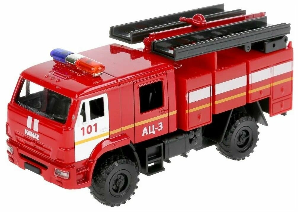 Машина металл Камаз-43502 МЧС 15,5 см инерц мех