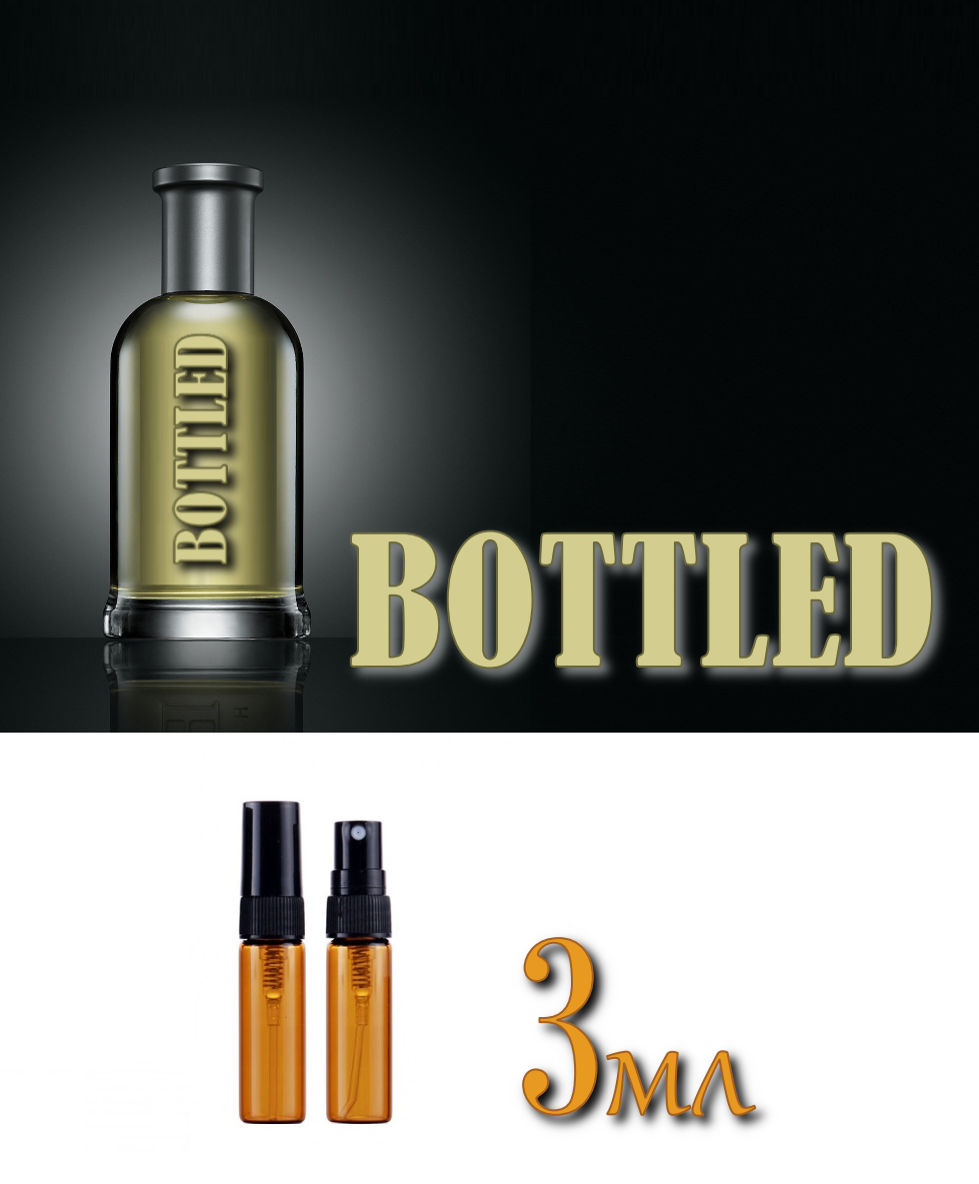 Масляные духи "Bottled", мужские, древесные, пряные, флакон-спрей, 3мл