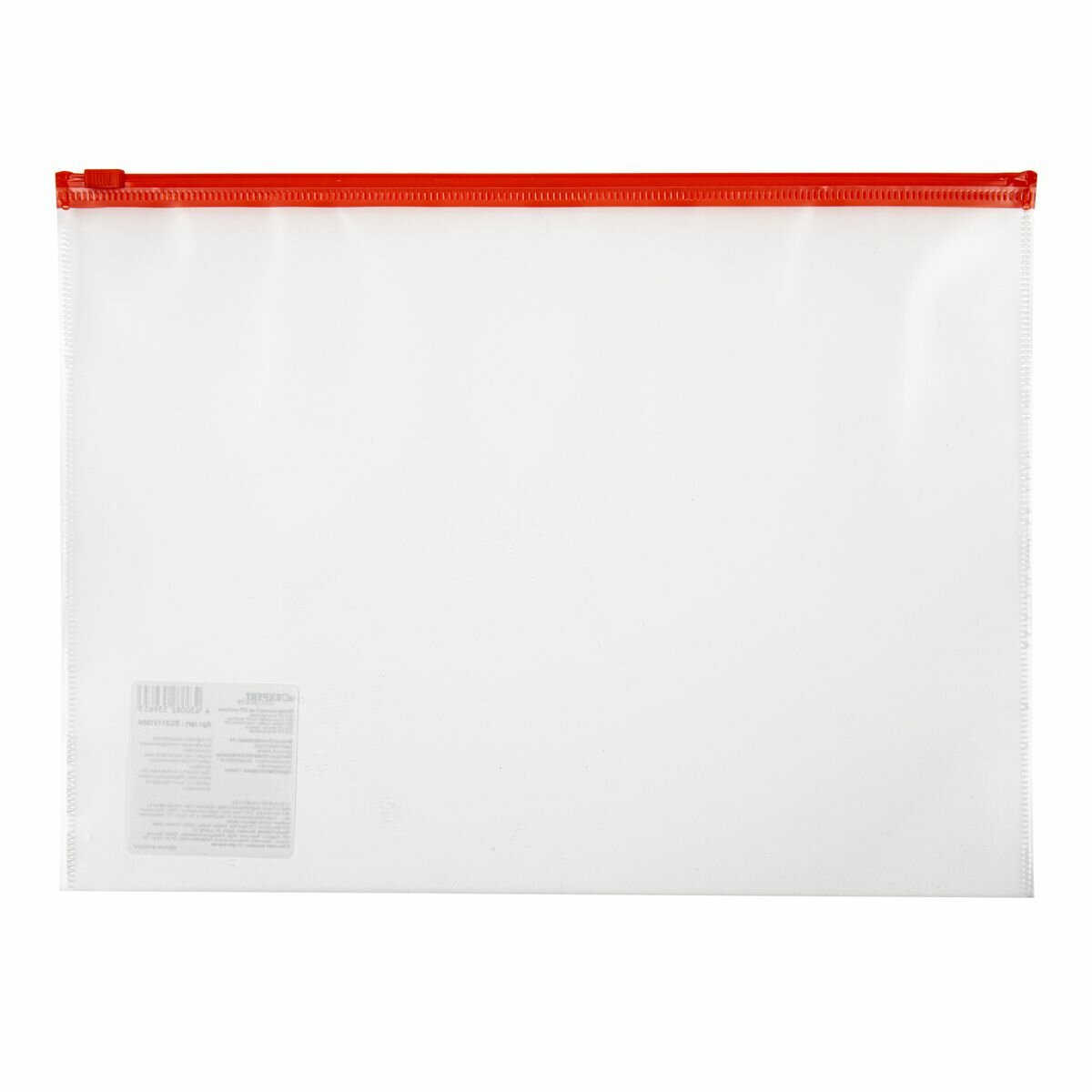 Папка-конверт 10 шт. "Expert Complete" Classic на ZIP-молнии A4 120 мкм песок красный замок EC21121004