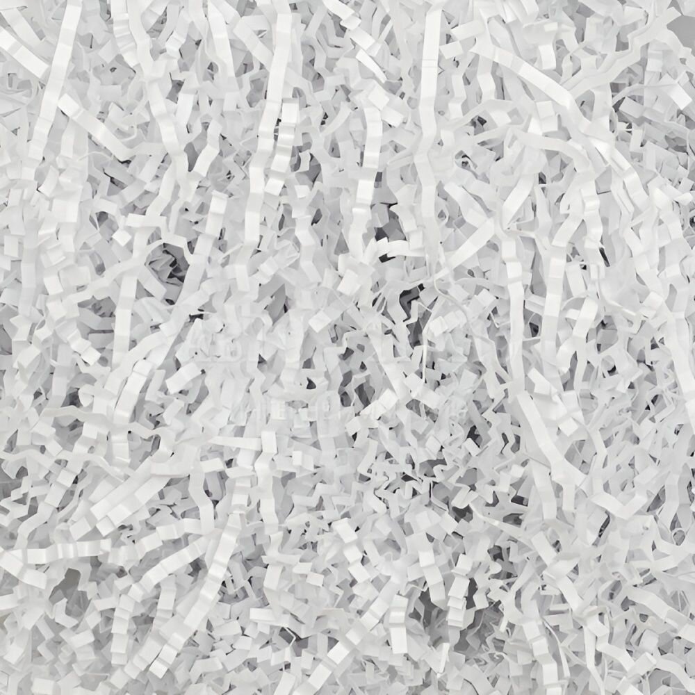 Наполнитель для подарков, бумажный, Белый, 500 гр