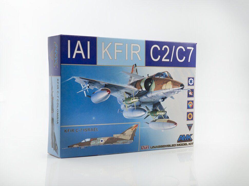 Самолёт KFIR C2/C (1/72) AMK 86002