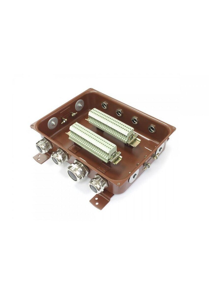 Коробка КЗНС-32 УХЛ1.5 латун. сальники гофроматик zeta30319