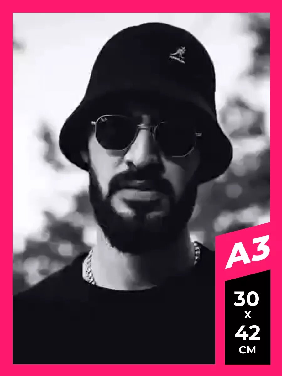 Постер с Мияги Miyagi 05 на стену А1, А2, А3, 50 на 70, матовая фотобумага премиум качества