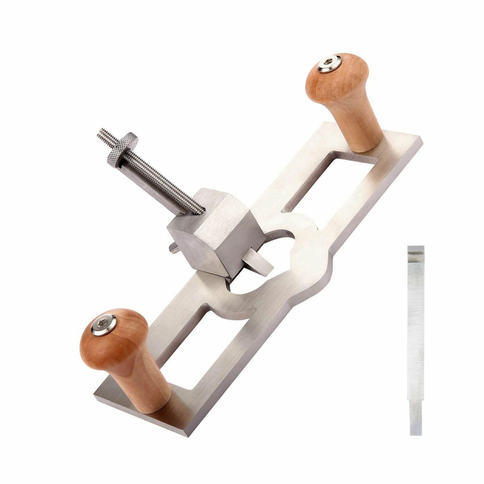 Фрезерный рубанок с регулируемым лезвием, ручной рубанок из нержавеющей стали, ручной деревообрабатывающий инструмент для точной резки и формовки