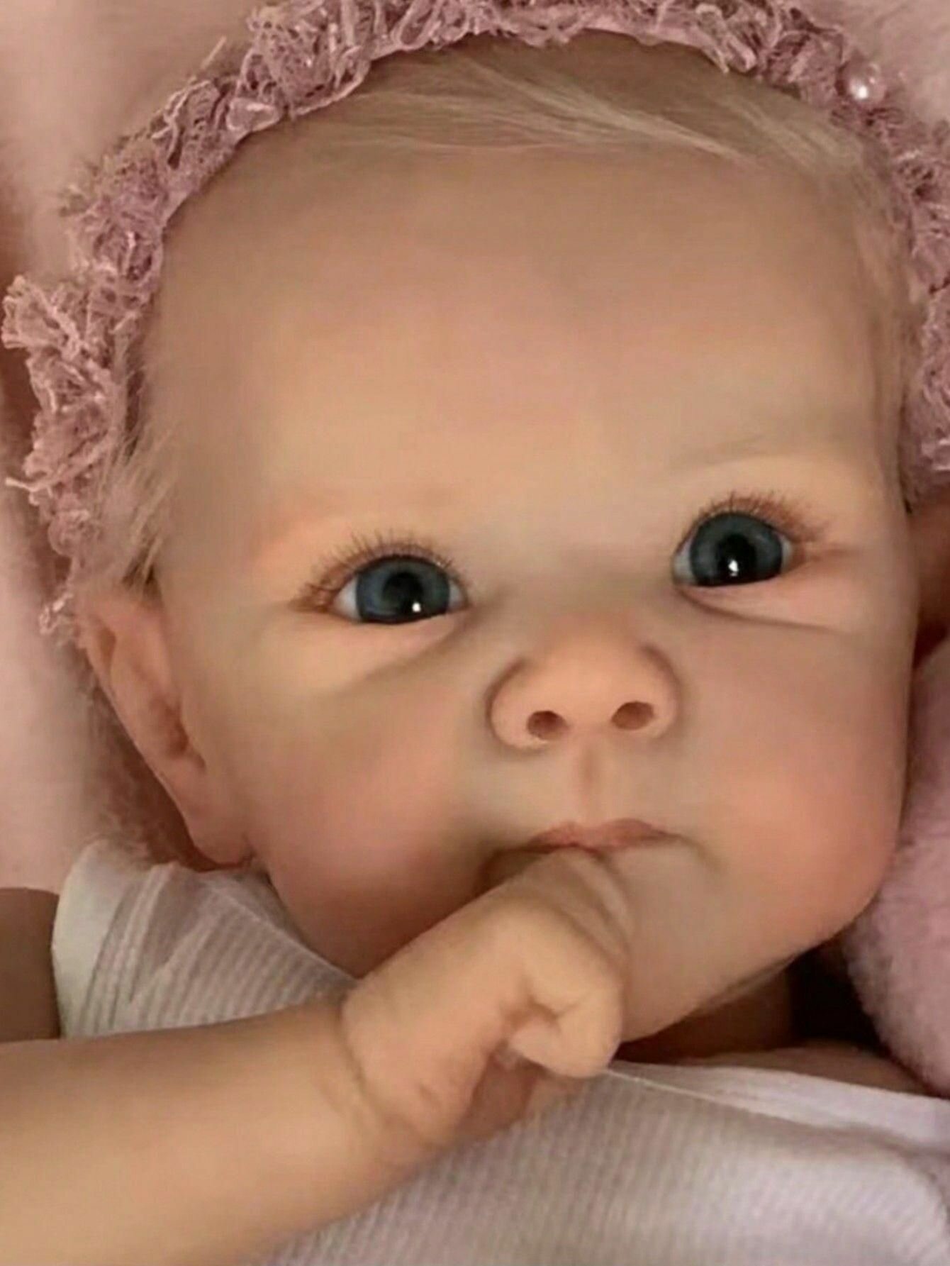 48 см Очаровательная девочка с полным телом, мягкая виниловая кукла реборн