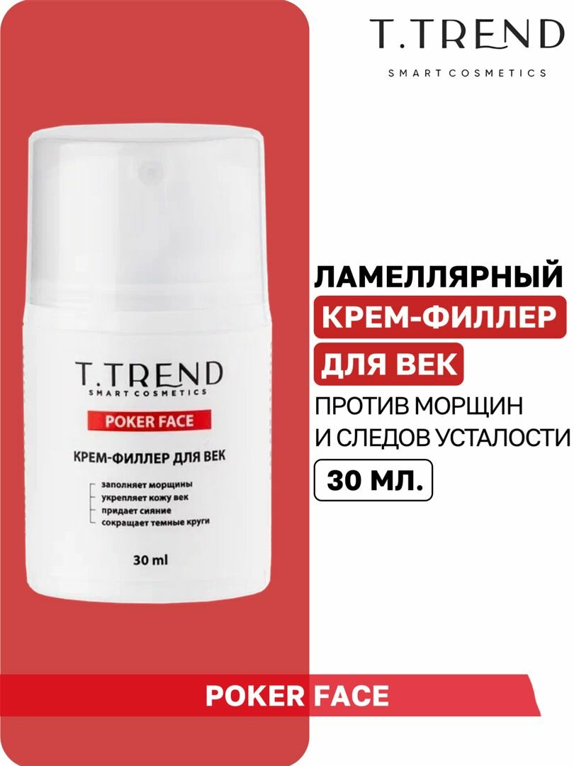 Крем-филлер для век POKER FACE, 30 мл.