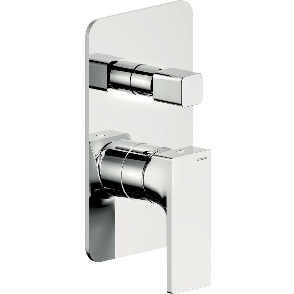 Смеситель для ванны встраиваемый Nobili SE124100/ECR (внешняя часть), хром