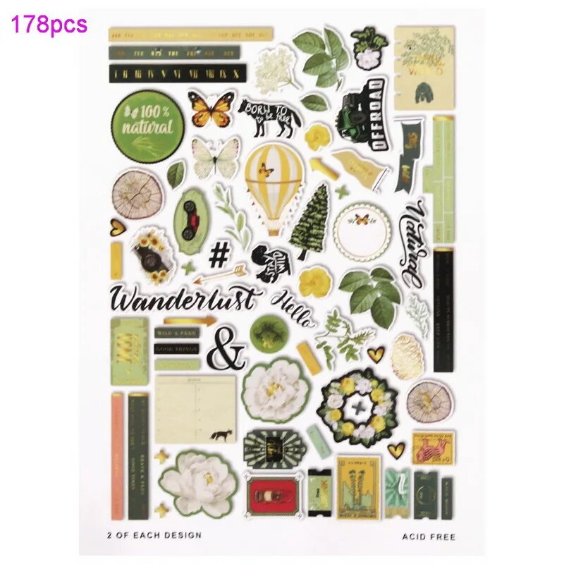 Набор высечек для скрапбукинга The Creative Path 802771