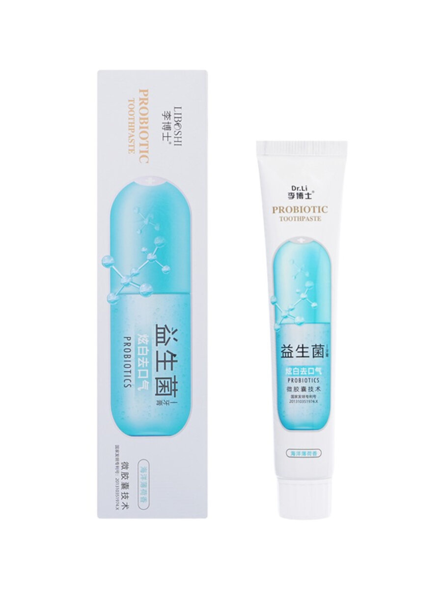 Паста зубная DR. LI с пробиотиками с морской мятой 100 гр