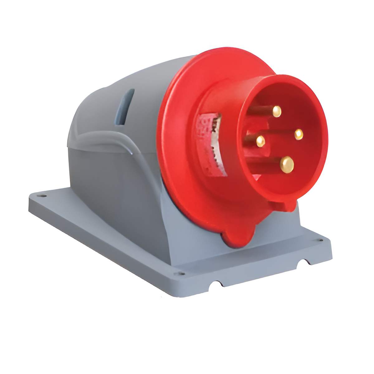 IEK Вилка стационарная MAGNUM, ССИ-514, 16А, 3Р+Е, 380В, IР44