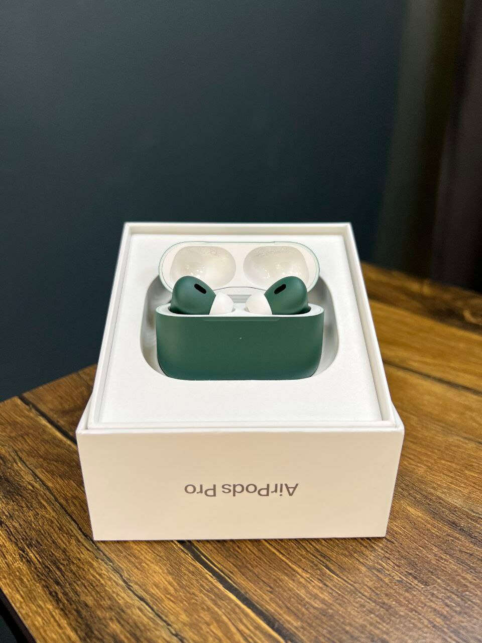 Наушники AirPods Pro 2 Color Type-C (2023) Болотный матовый (Ral_6026)