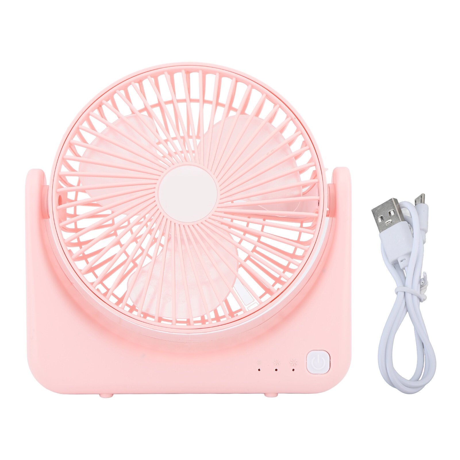 Маленький USB Desk Fan тихий портативный вентилятор на рабочем столе для домашнего автомобильного туристического офиса в помещении открыто розовый розовый