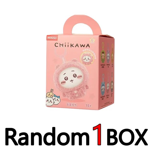 MINISOchiikawa pajamas blind box, surprise dolls, anime peripherals, a box