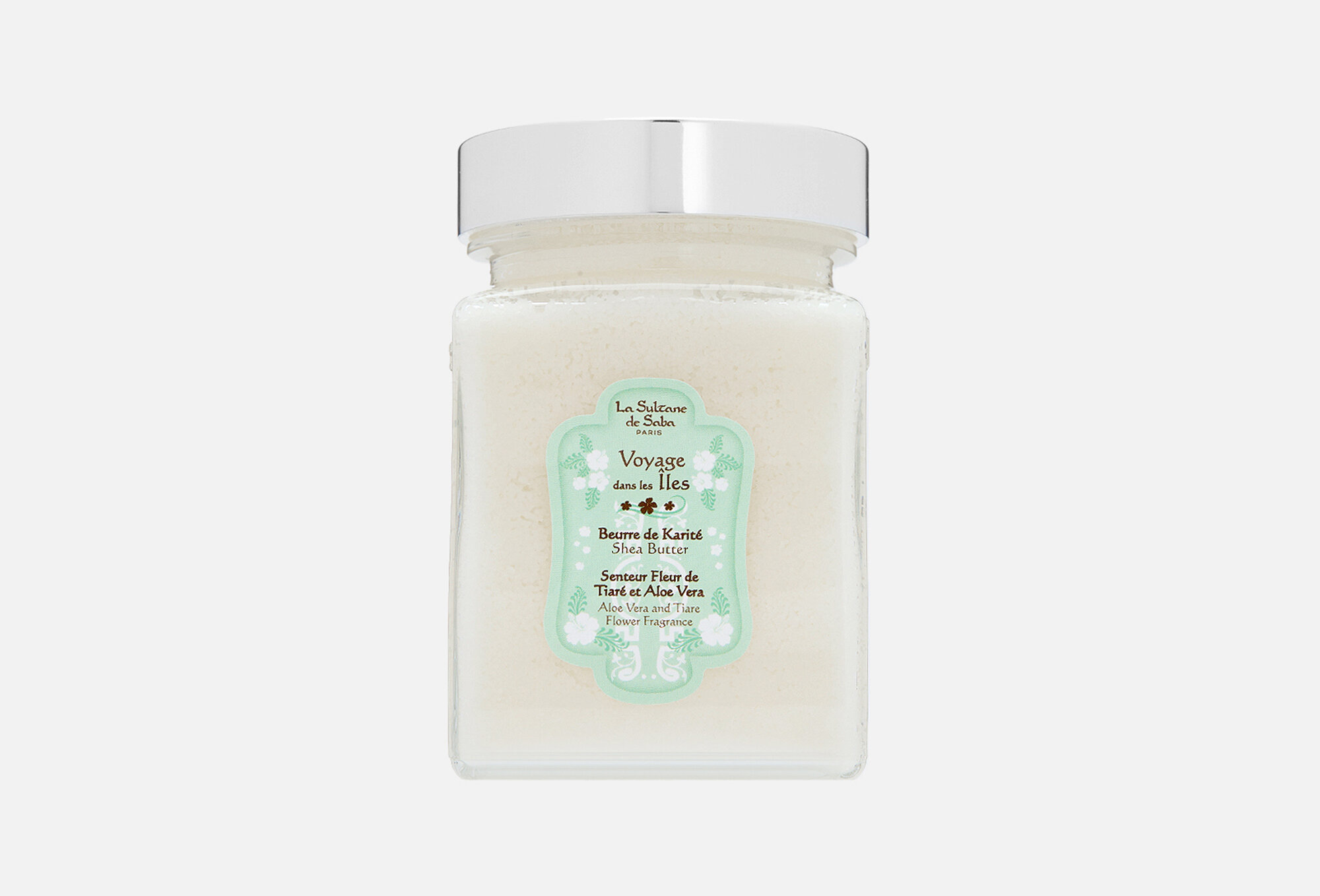 Масло карите для тела и волос LA SULTANE DE SABA TIARE FLOWER & ALOE VERA 300 мл