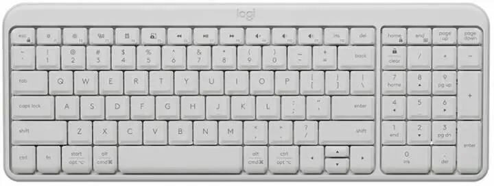 Клавиатура Logitech K251 белый беспроводная BT Multimedia (920-013364)