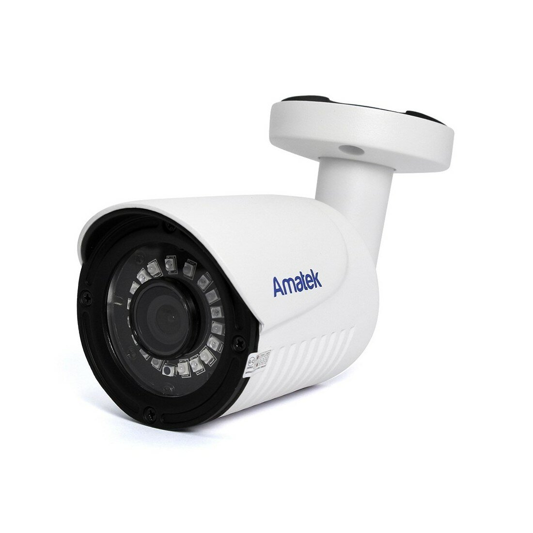 AC-HS202S (2,8) Amatek Уличная цилиндрическая мультиформатная MHD видеокамера, 2.8мм, 2Mp, ИК