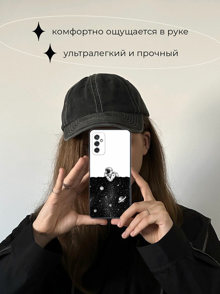 Чехол на Samsung Galaxy M52 / Самсунг Галакси M52 с принтом "Космический сон" — фото 1
