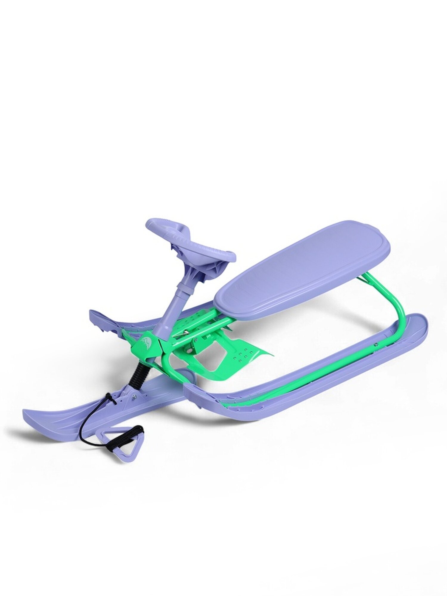 Снегокат Nika Kids ТСП/МС, для мальчиков и девочек, 100кг, 3 лыжи