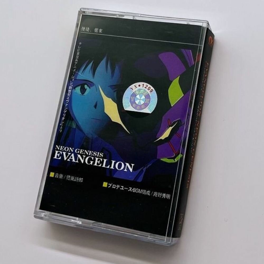 EVA EVANGELION - Аниме Родные кассеты EVA-01 TEST TYPE аудиокассета-Праздничные подарки