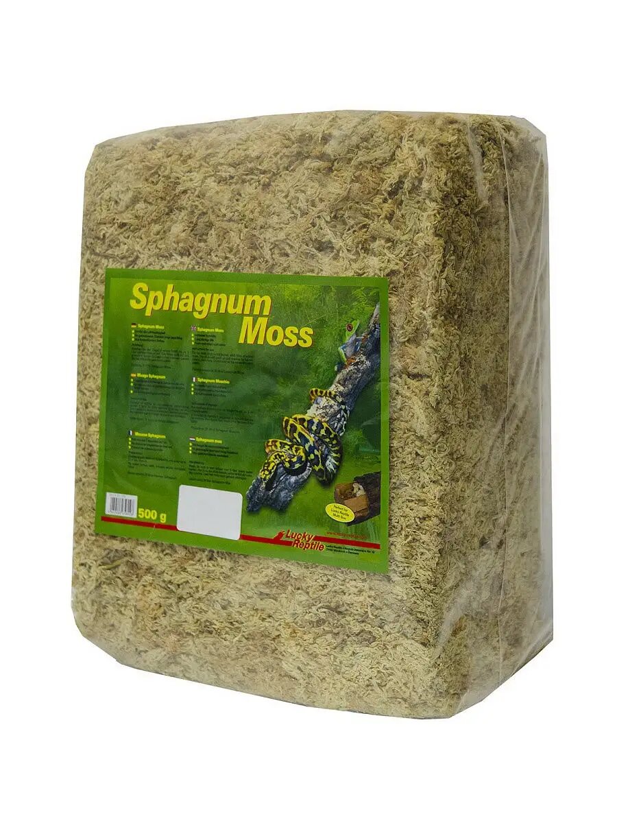 Мох "Sphagnum", светло-бежевый, 500гр