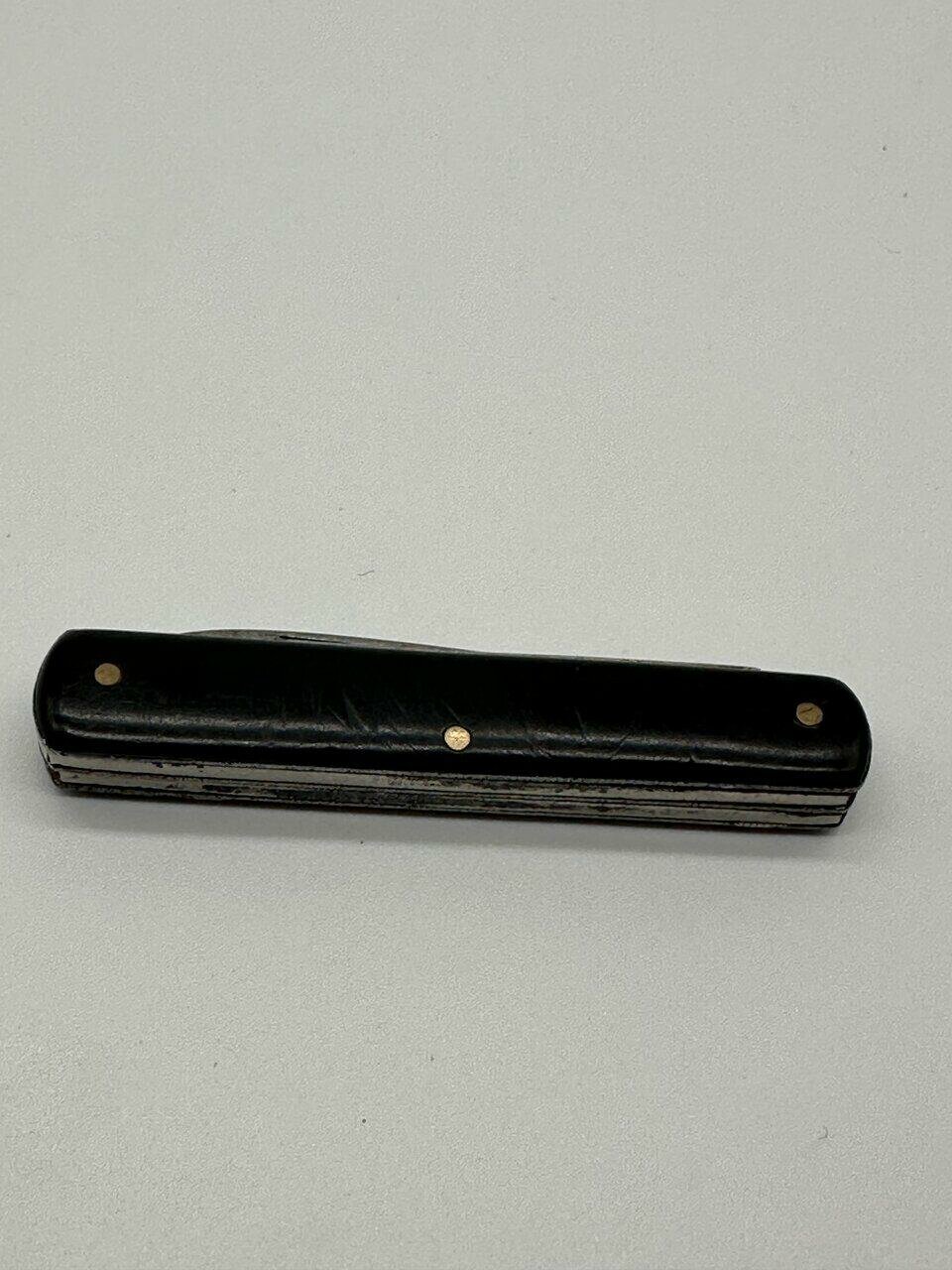 Нож складной СССР 3в1, винтаж, 70-е годы, в хорошем состоянии