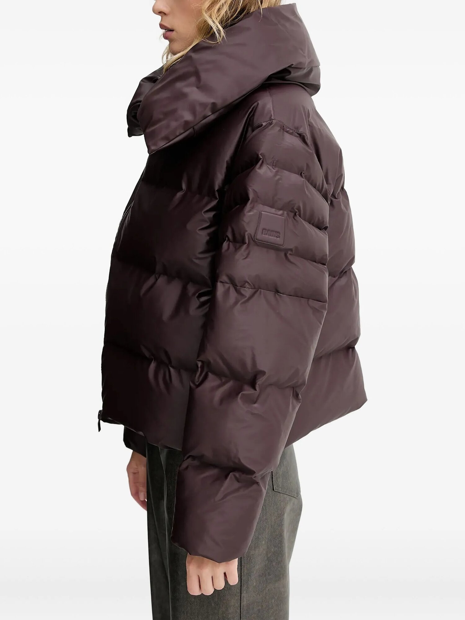 Куртка RAINS Alta Vision, размер XS, brown — фото 1