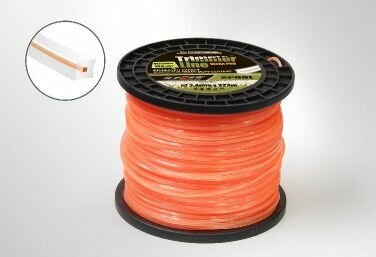 Леска Rezer 2.4мм DUAL-CUT 223м квадр.