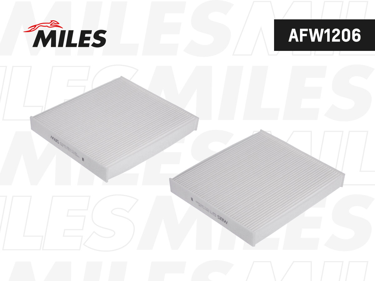 MILES Фильтр салона HYUNDAI SONATA 05- (FILTRON K1219, MANN CU2362) AFW1206