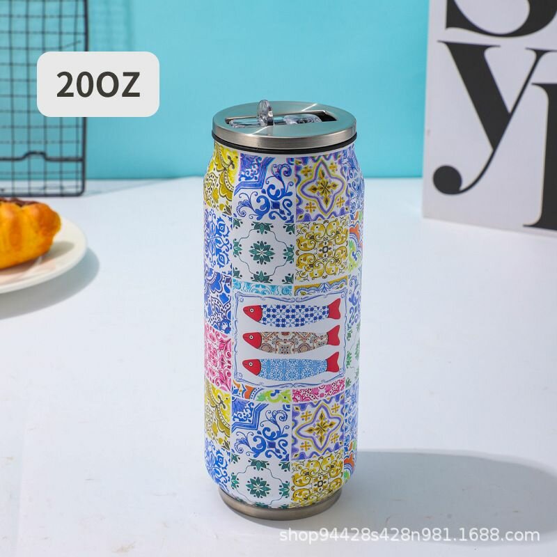 Автомобильная кружка в форме банки Coca-Cola, 480 мл.