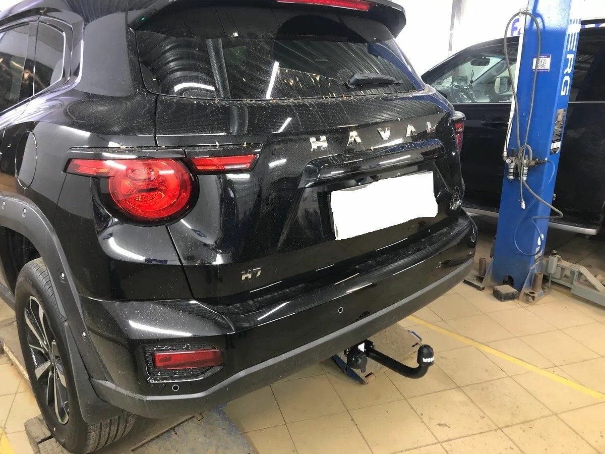 Фаркоп (ТСУ) на Haval H7 2023- (без электрики) / Хавал Н7