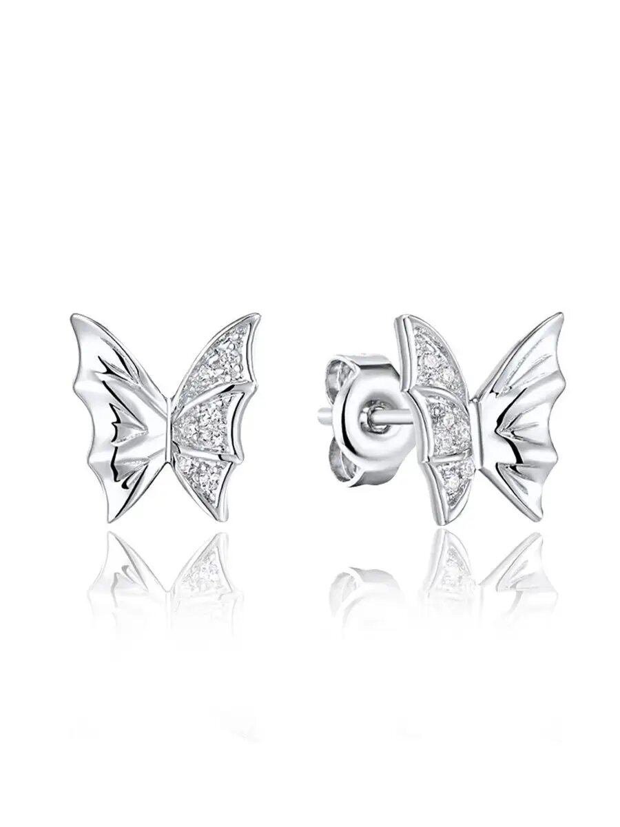 Серьги пусеты VALTERA, серебро, 925 проба