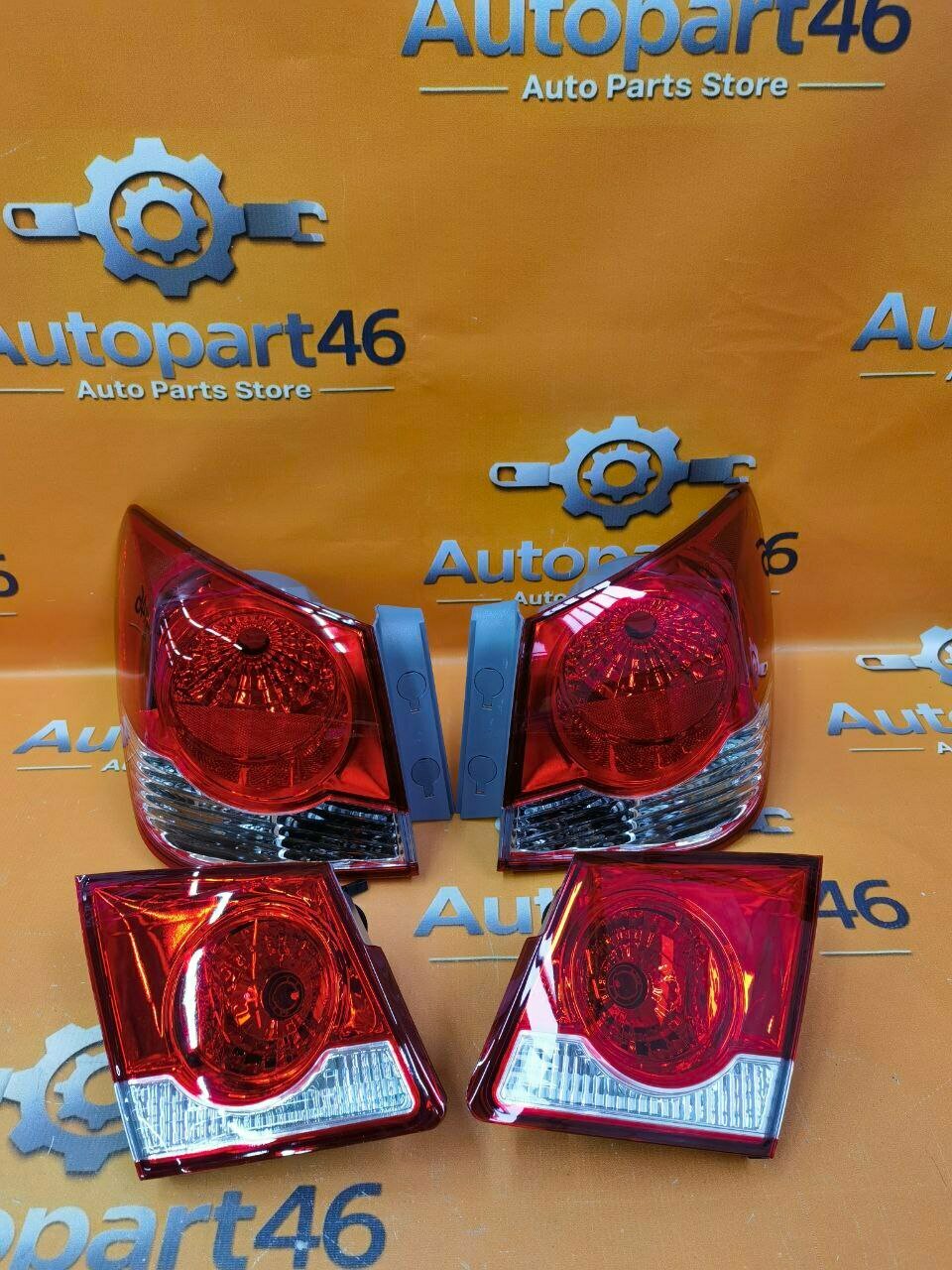 Все задние фонари Шевроле Круз Седан CHEVROLET Cruze комплект 4 шт.