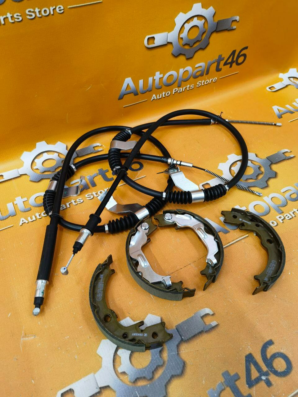 Колодки ручника шевроле лачетти Chevrolet Lacetti с тросами ручника