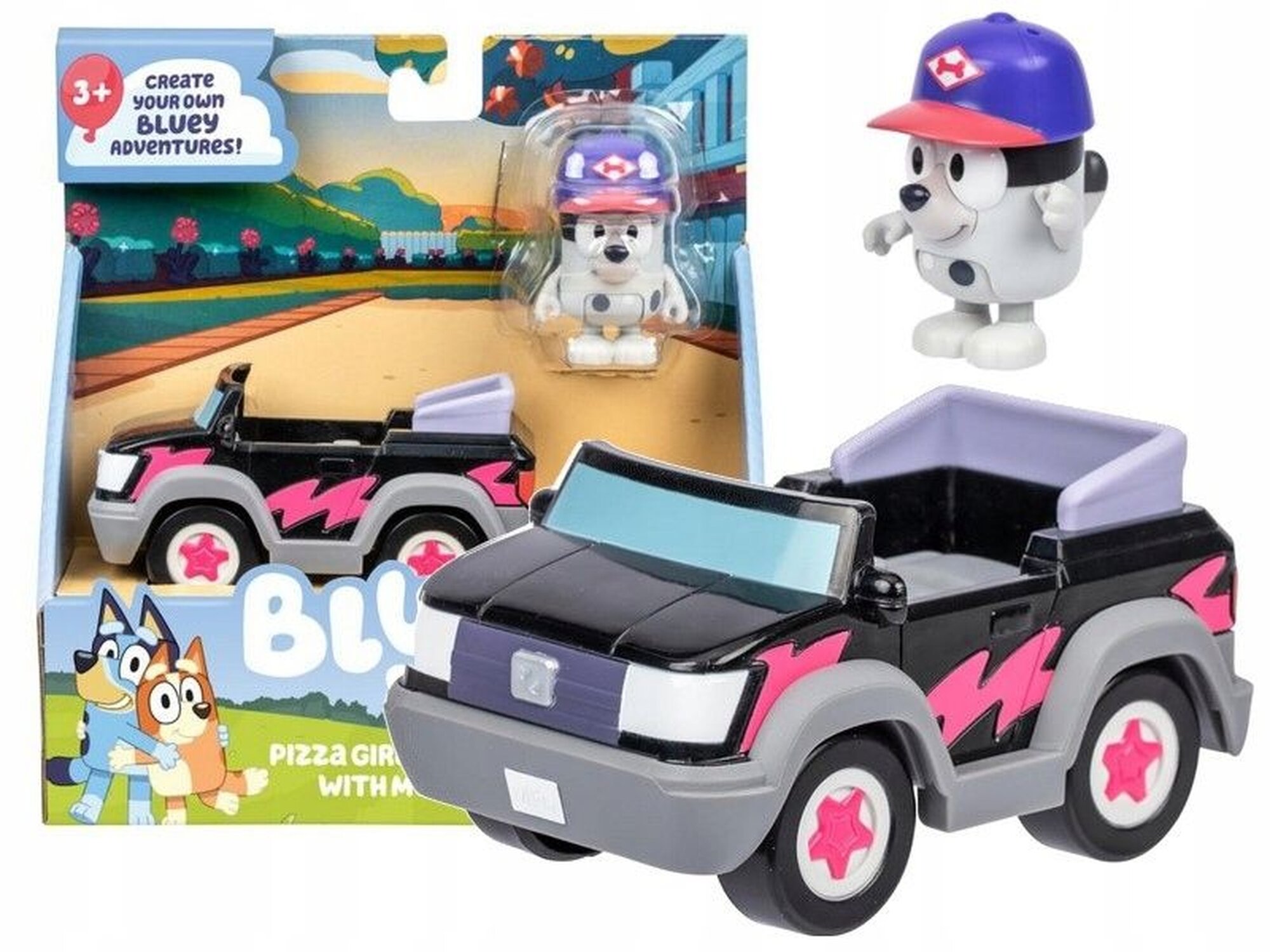 Фигурка Moose Toys Bluey - Набор пицца-машина с фигуркой Маффина - 17672