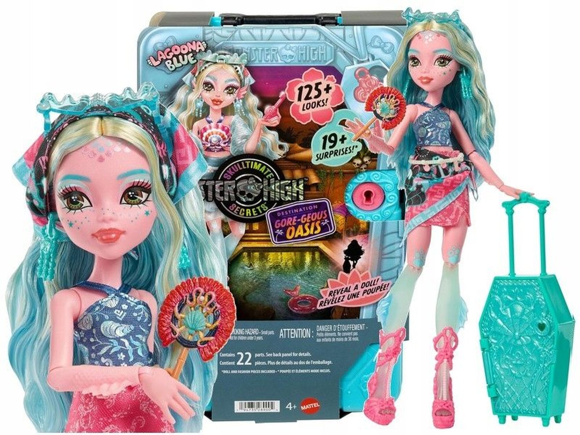 Кукла Mattel "Monster High", шарнирная, с аксессуарами, 32 см