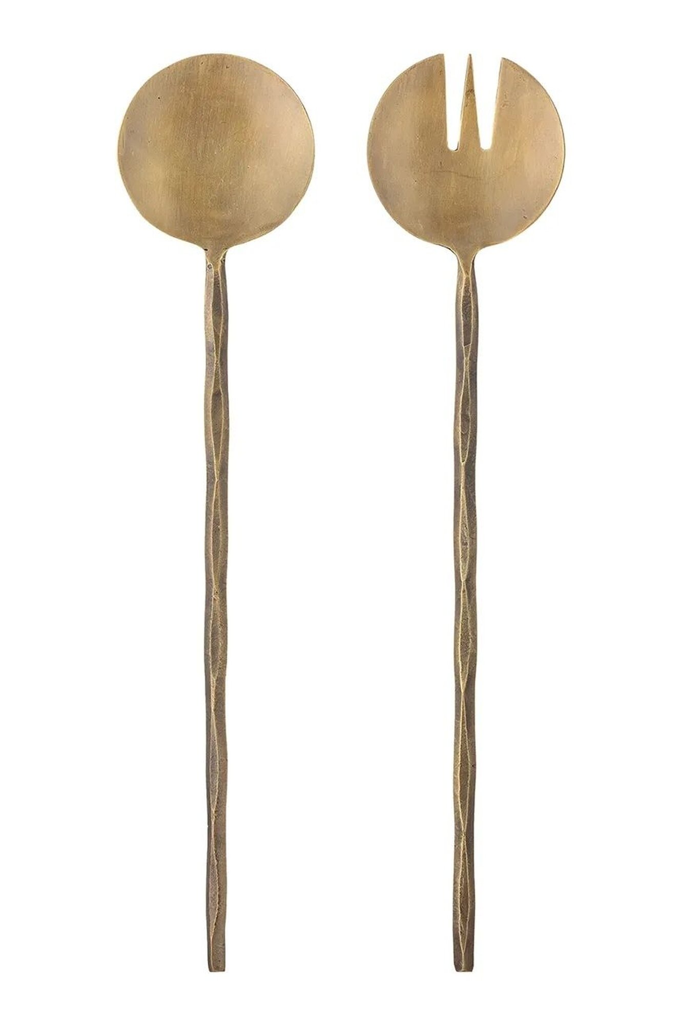 Ложки для салата Bloomingville Gaithиз латуни, цвет желтый, 82068689