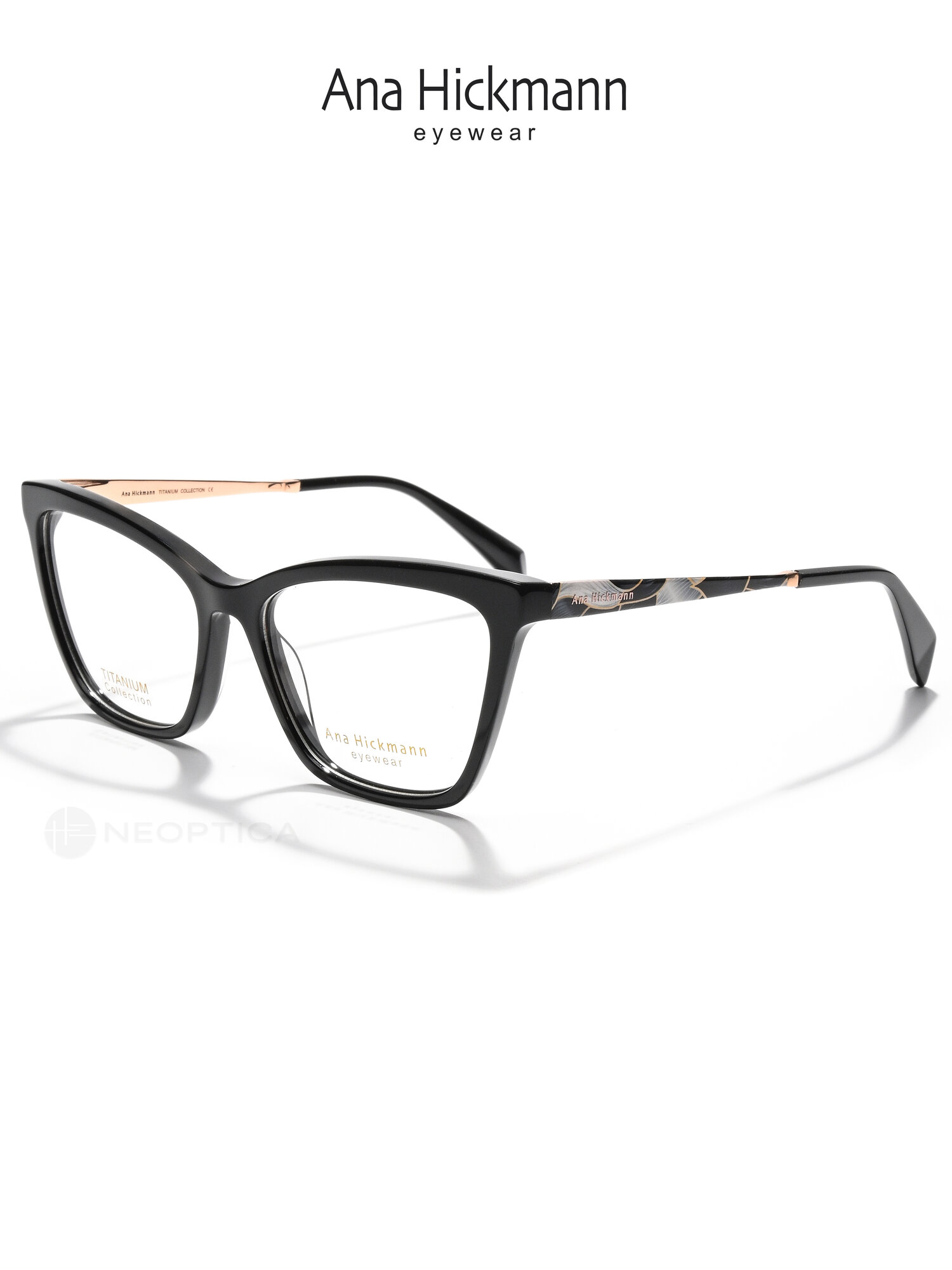 Женская оправа Ana Hickmann AH6527T A01 размер 55