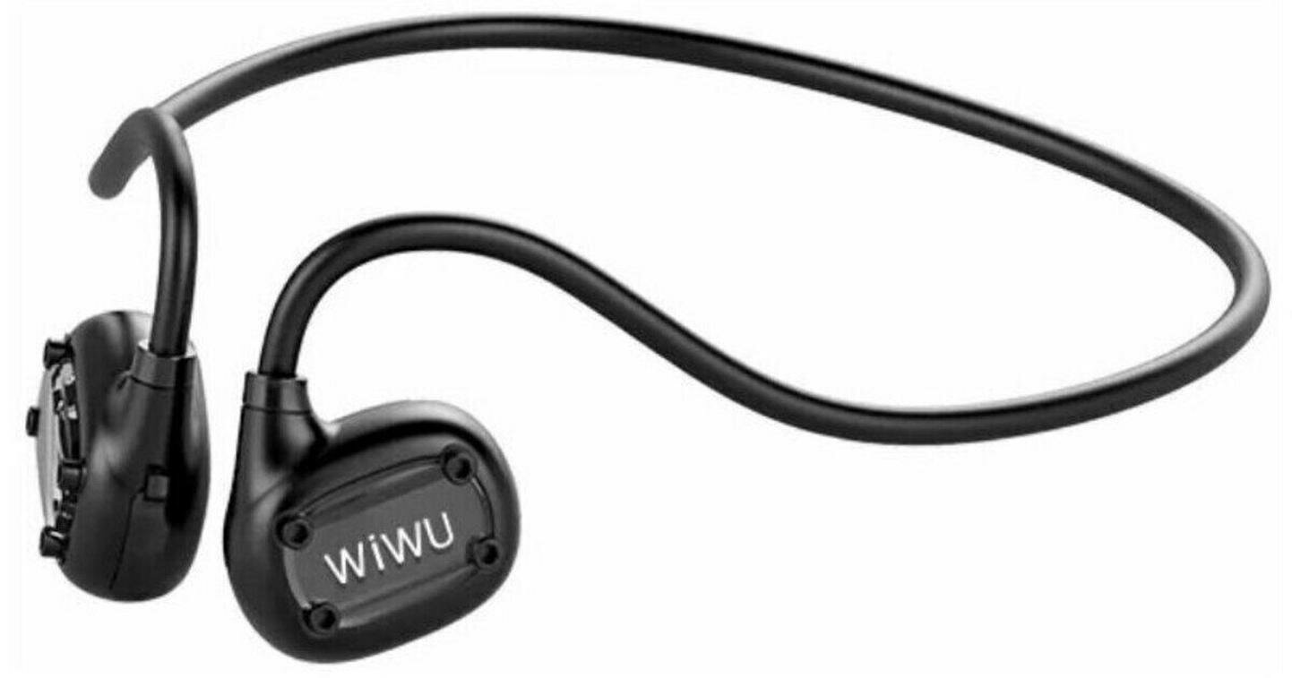 Беспроводные наушники WiWU Marathon SE Air Conduction Sport Earphones Black