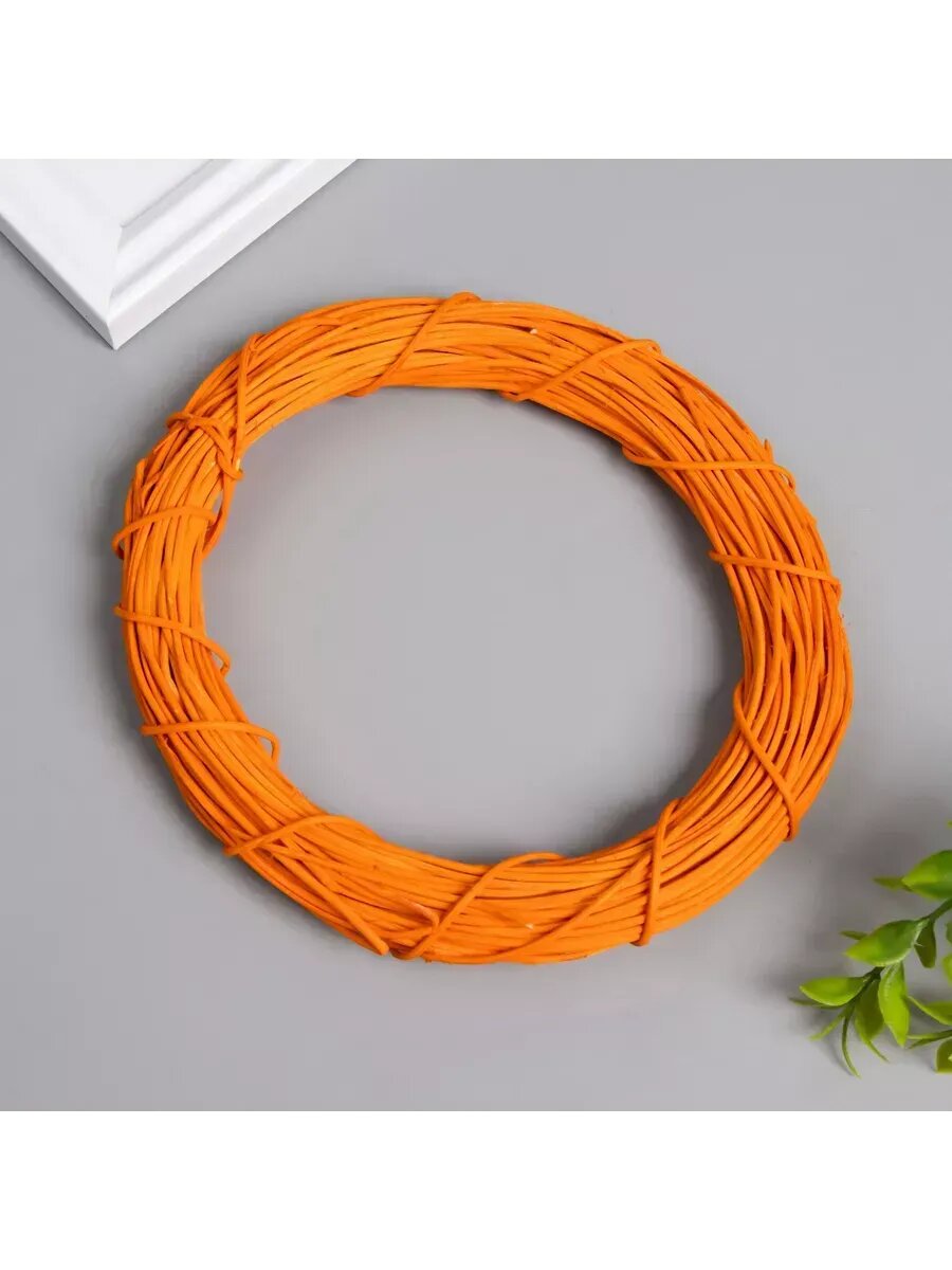 Кольцо для ловца снов "Оранжевый" d-15 см