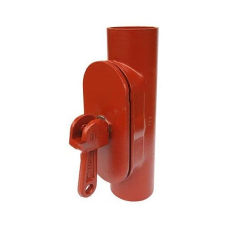 Ревизия чугун канализационная Ду 100 б/н ГОСТ 6942-98 прямая